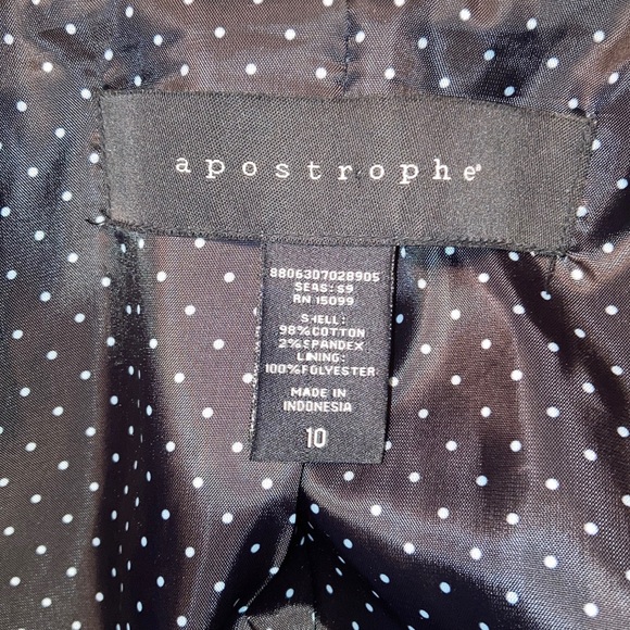 Apostrophe | Jackets & Coats | Apostrophe Light Weight Jacket Gray Size ...
